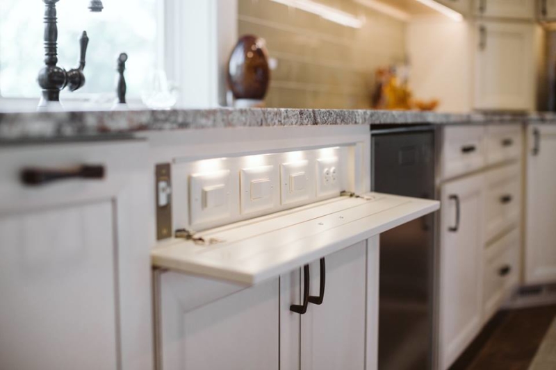 Under Counter Light Switches | Gietzen Construction